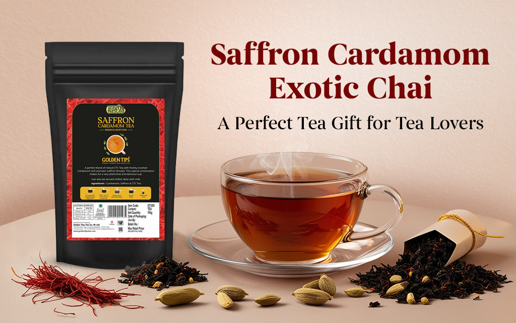 Saffron Cardamom Exotic Chai – A Perfect Tea Gift for Tea Lovers ...