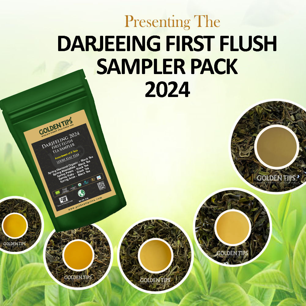 Buy Tea Sampler Pack Online – Golden Tips Tea (India)