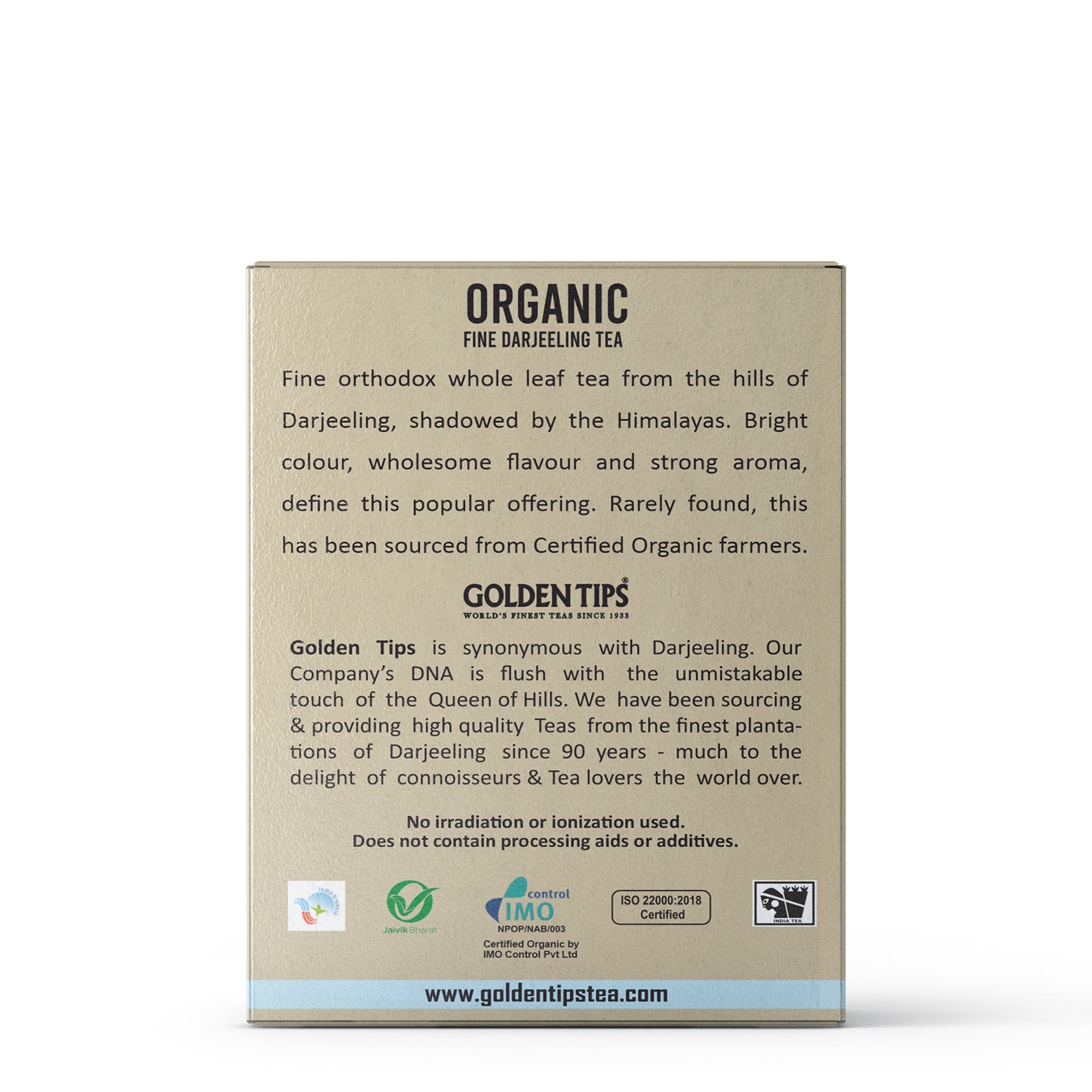 New Arrivals Fresh Leaves Teas – Golden Tips Tea (India)