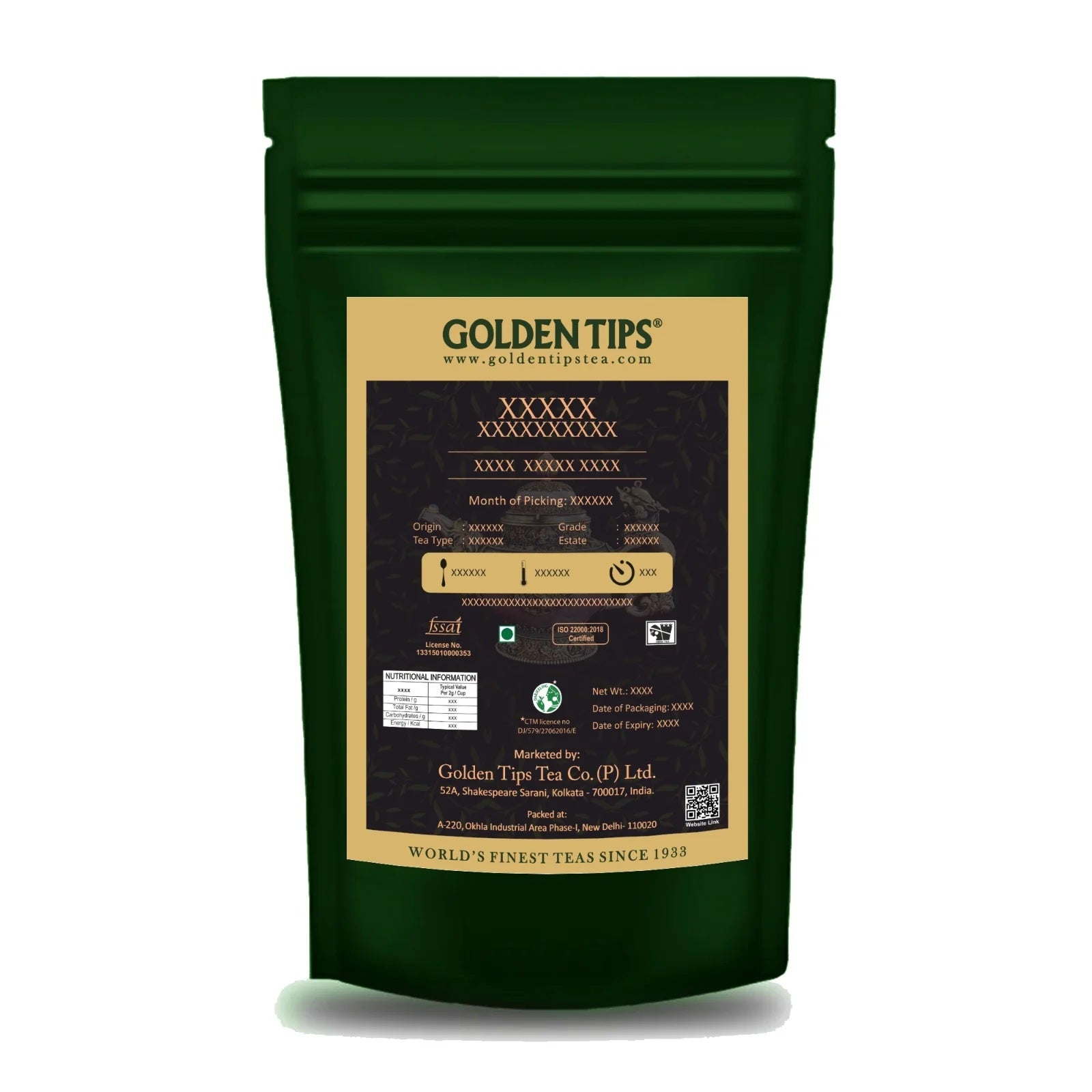 Golden Tips Tea World's Finest Teas Since 1933, Taste 150 Tea Varietie ...