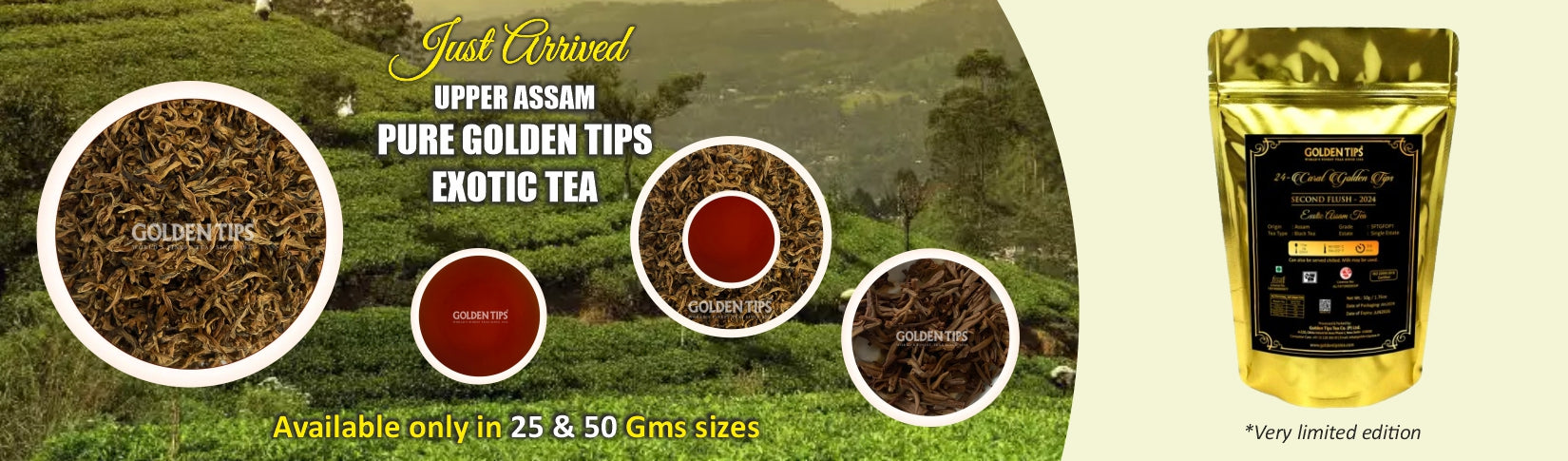 Golden Tips Tea World's Finest Teas Since 1933, Taste 150 Tea Varietie ...