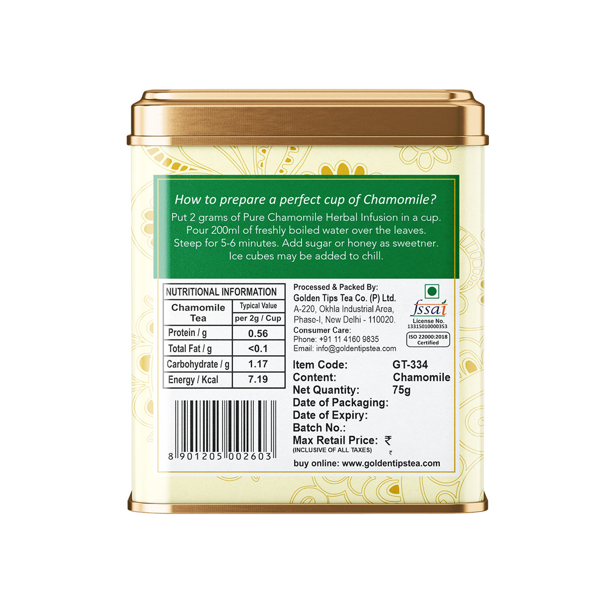 New Arrivals Fresh Leaves Teas – Golden Tips Tea (India)