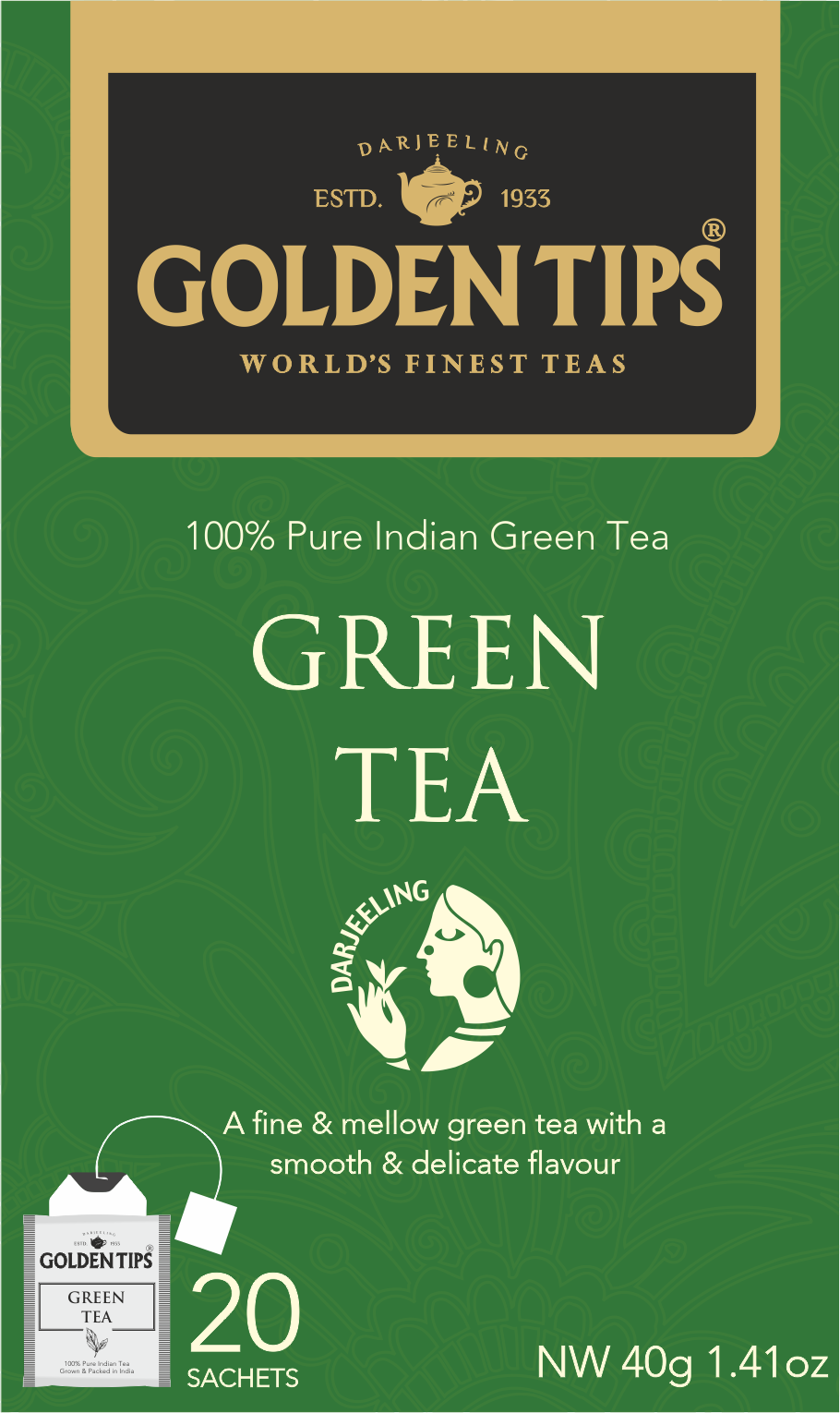Buy Premium Tea Bags Online – Golden Tips Tea (India)