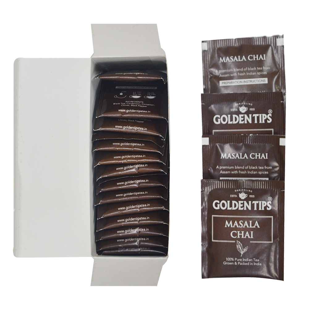 Buy Authentic Indian Masala Chai Tea Online – Golden Tips Tea (India)